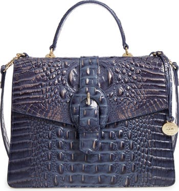 Brahmin Andesite Lucca Priscilla Leather Satchel | Nordstrom