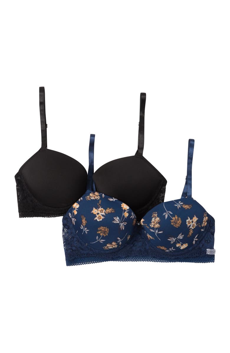 Jessica Simpson Romantic Floral Bra 2-Pack | Nordstromrack