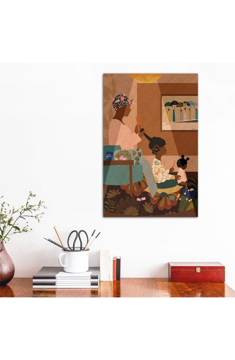 iCanvas Sit Still by DeeLashee Artistry Canvas Wall Art - 18" x 26 ...