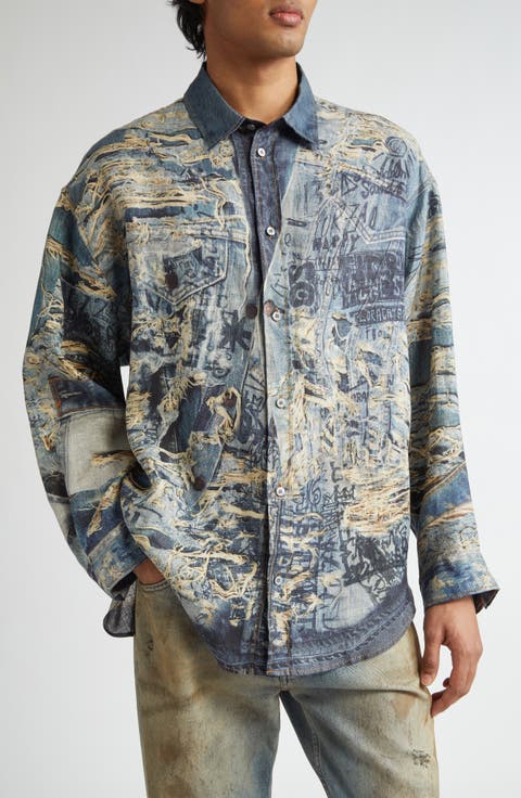 Men's Distressed Shirts | Nordstrom