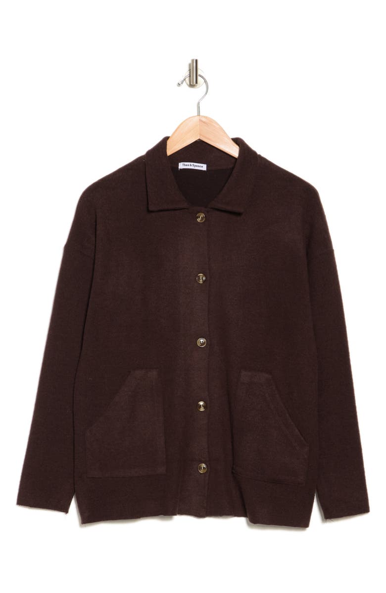 THEO AND SPENCE Heavy Yummy Button-Up Shirt | Nordstromrack