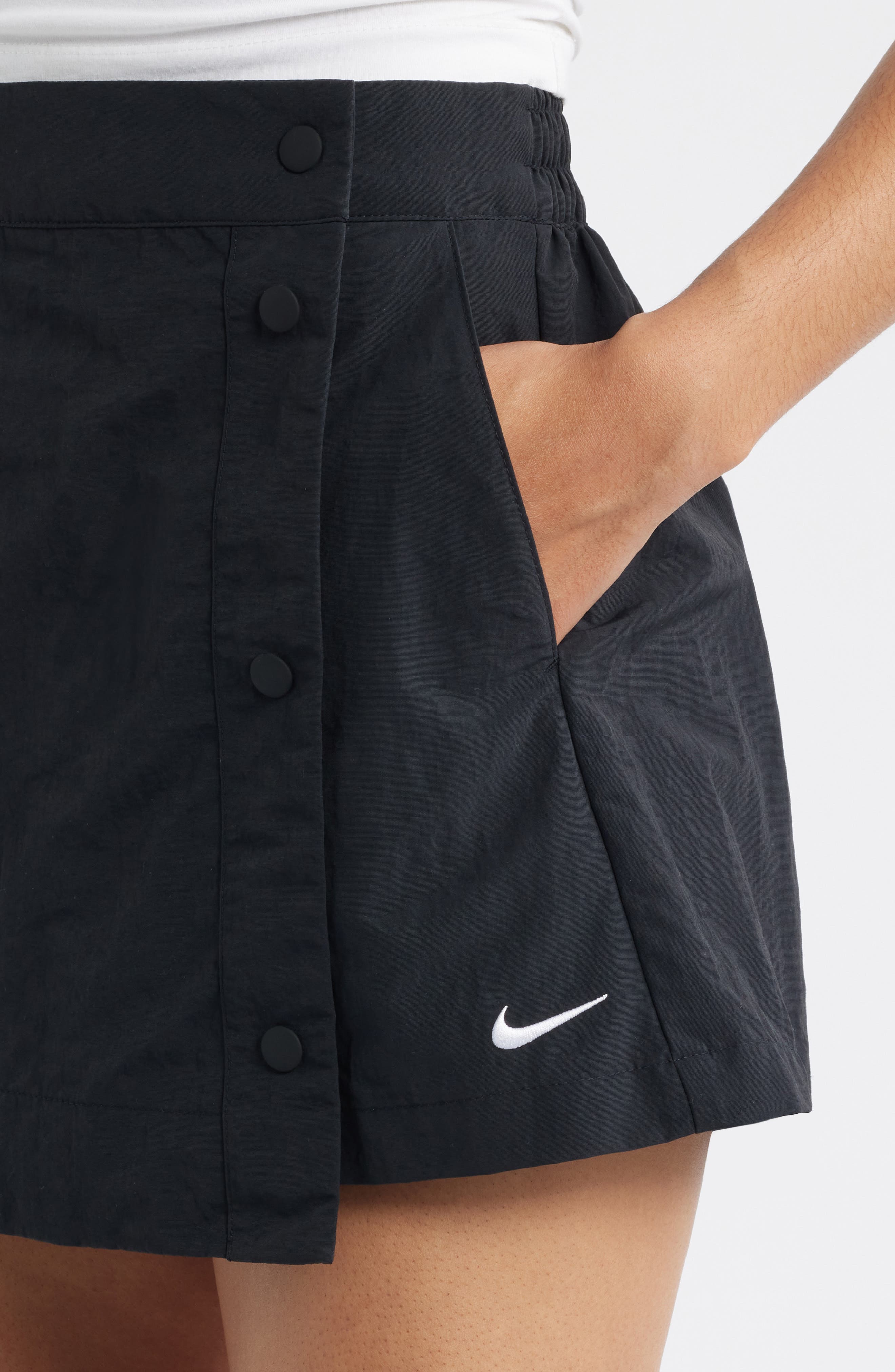 Nike Sportswear Essential Water Repellent Woven Skort | Nordstrom