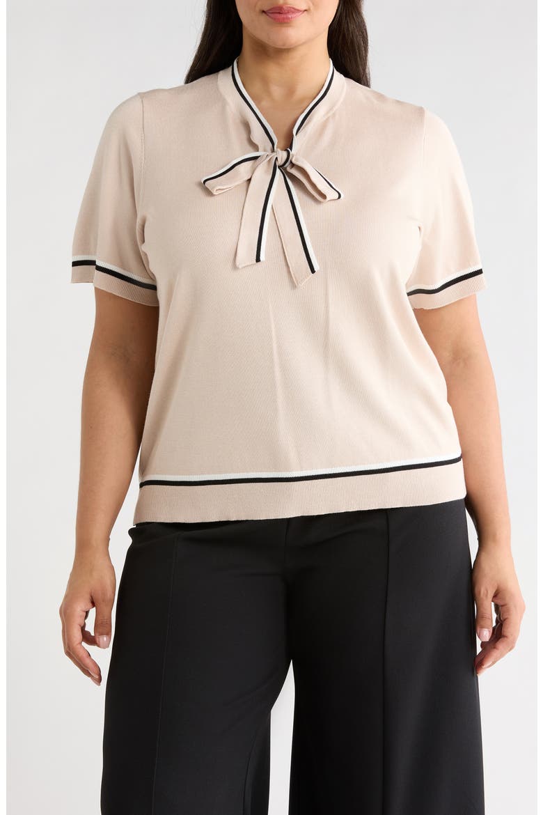 Double Tip Tie Neck Sweater (Women) | Nordstromrack