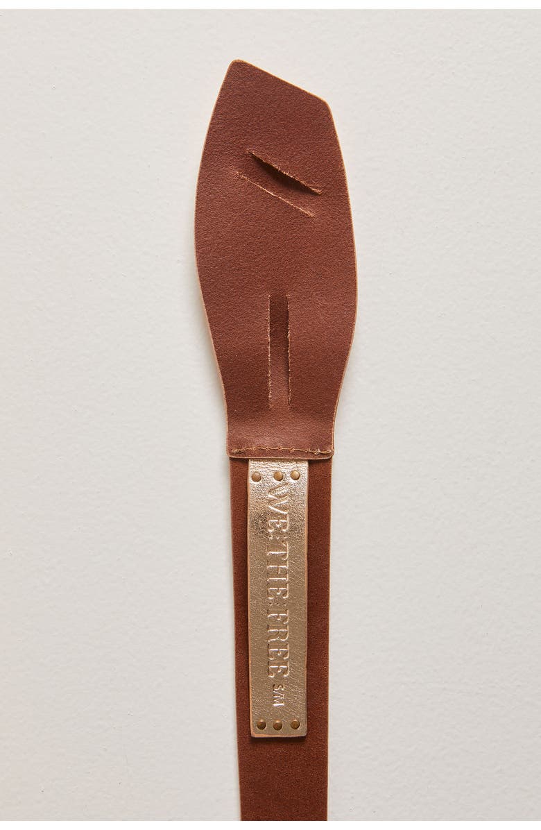 Free People Metallic Leather Belt | Nordstromrack