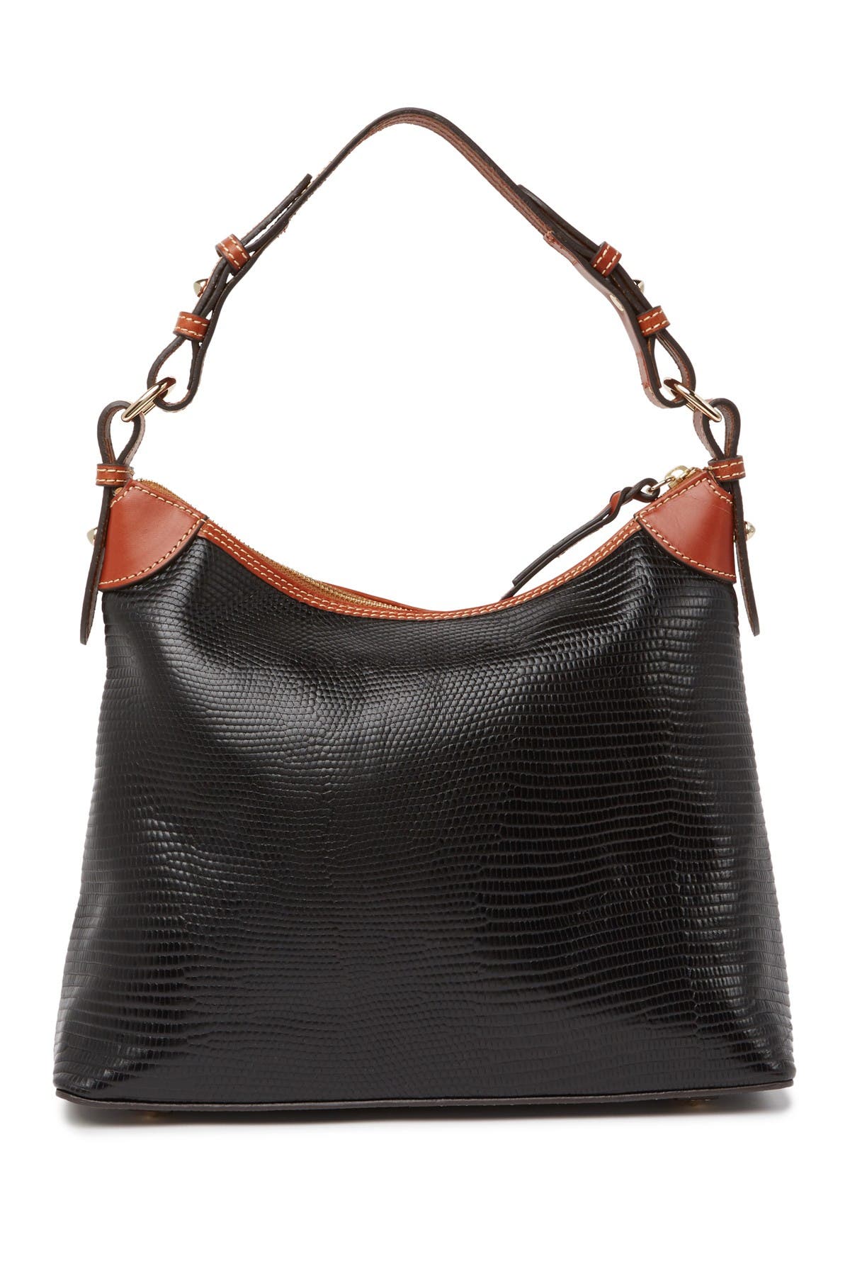 Dooney & Bourke Lizard Embossed Leather Hobo Bag | Nordstromrack