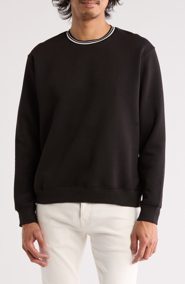 DENIM AND FLOWER Tipped Sweatshirt | Nordstromrack