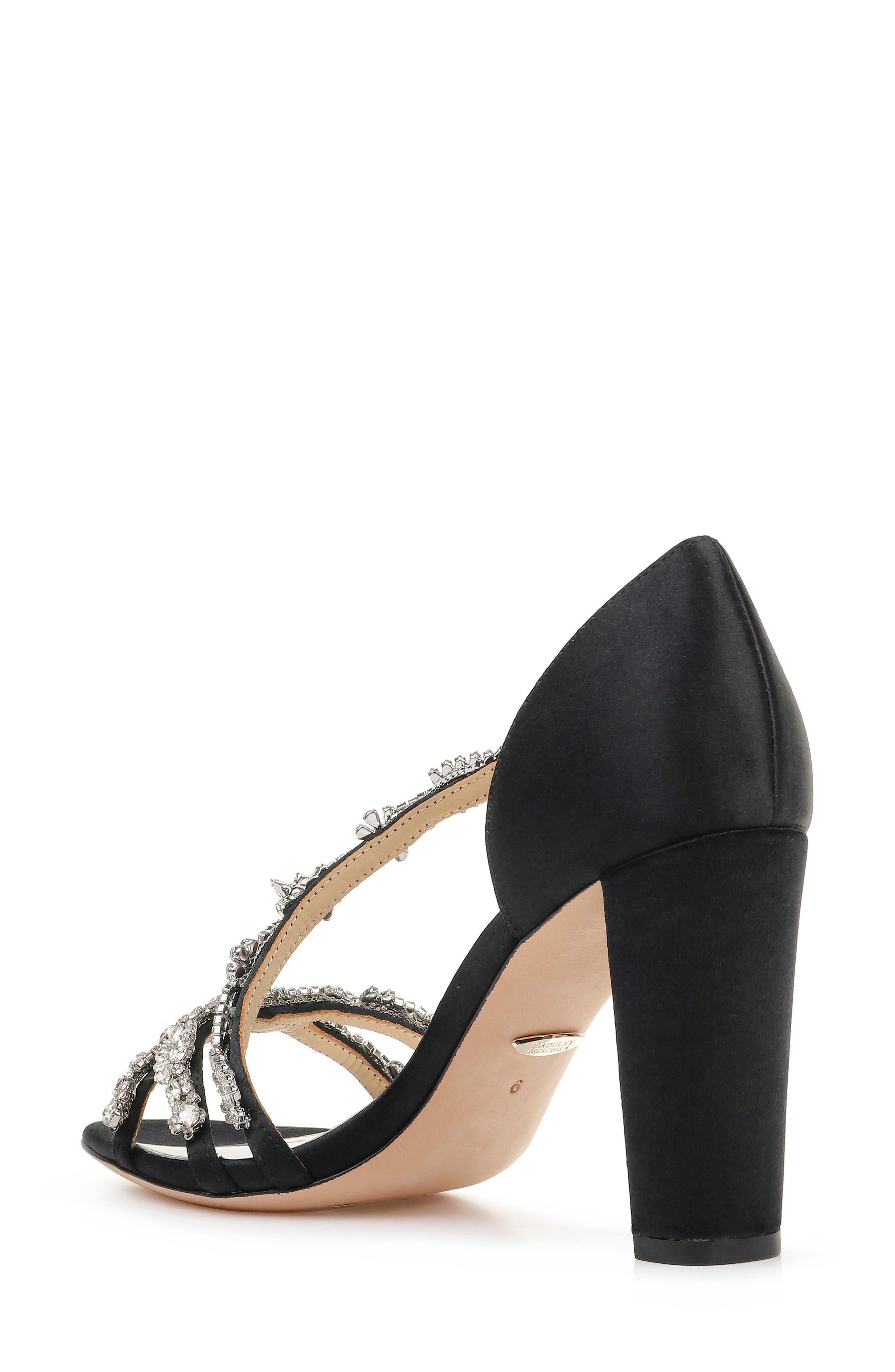 Badgley Mischka Collection Badgley Mischka Omega Crystal Embellished ...