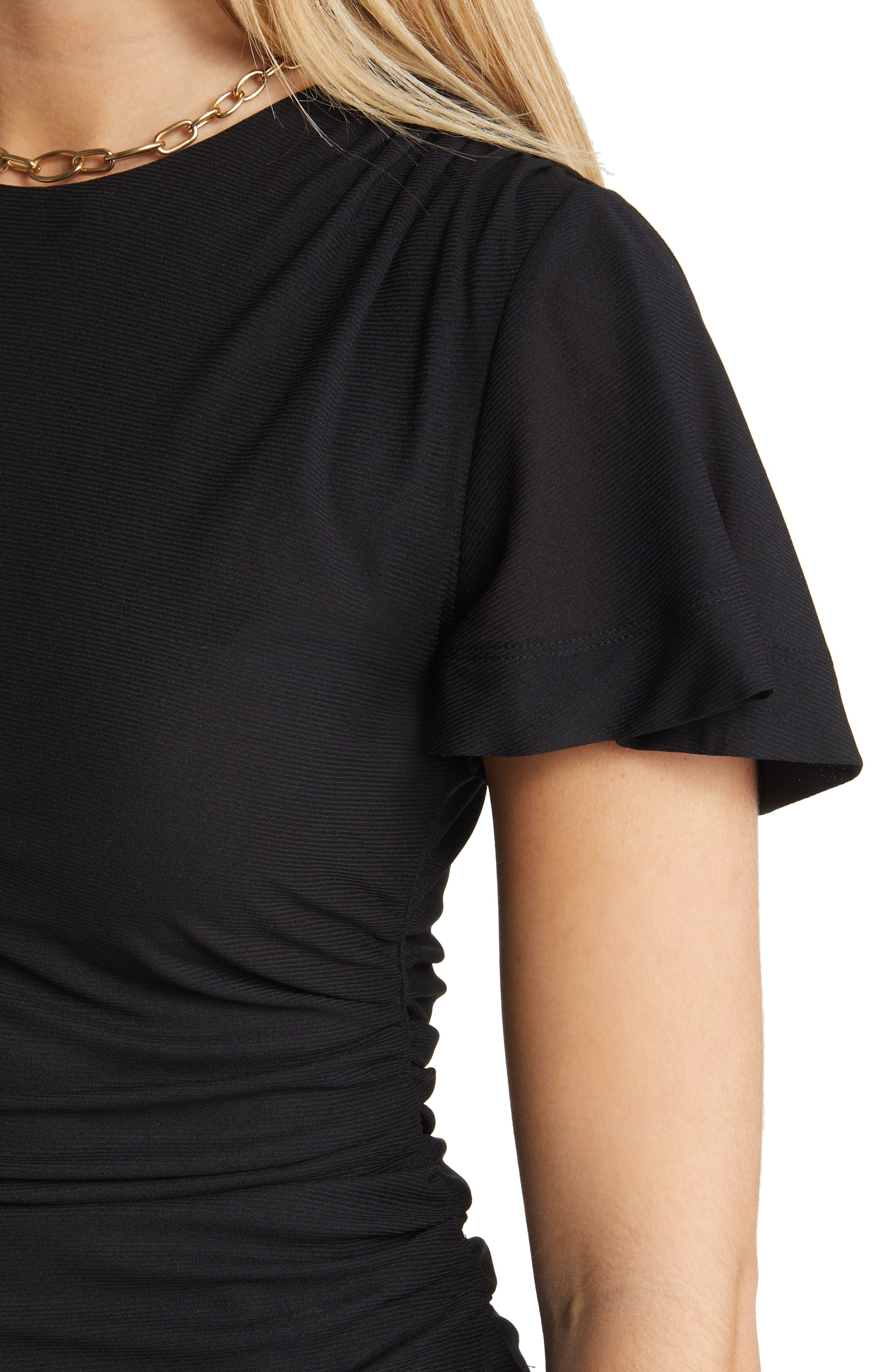 Halogen® Crewneck Mesh Top | Nordstromrack