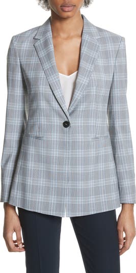 Theory Mapel Wool Power Jacket | Nordstrom
