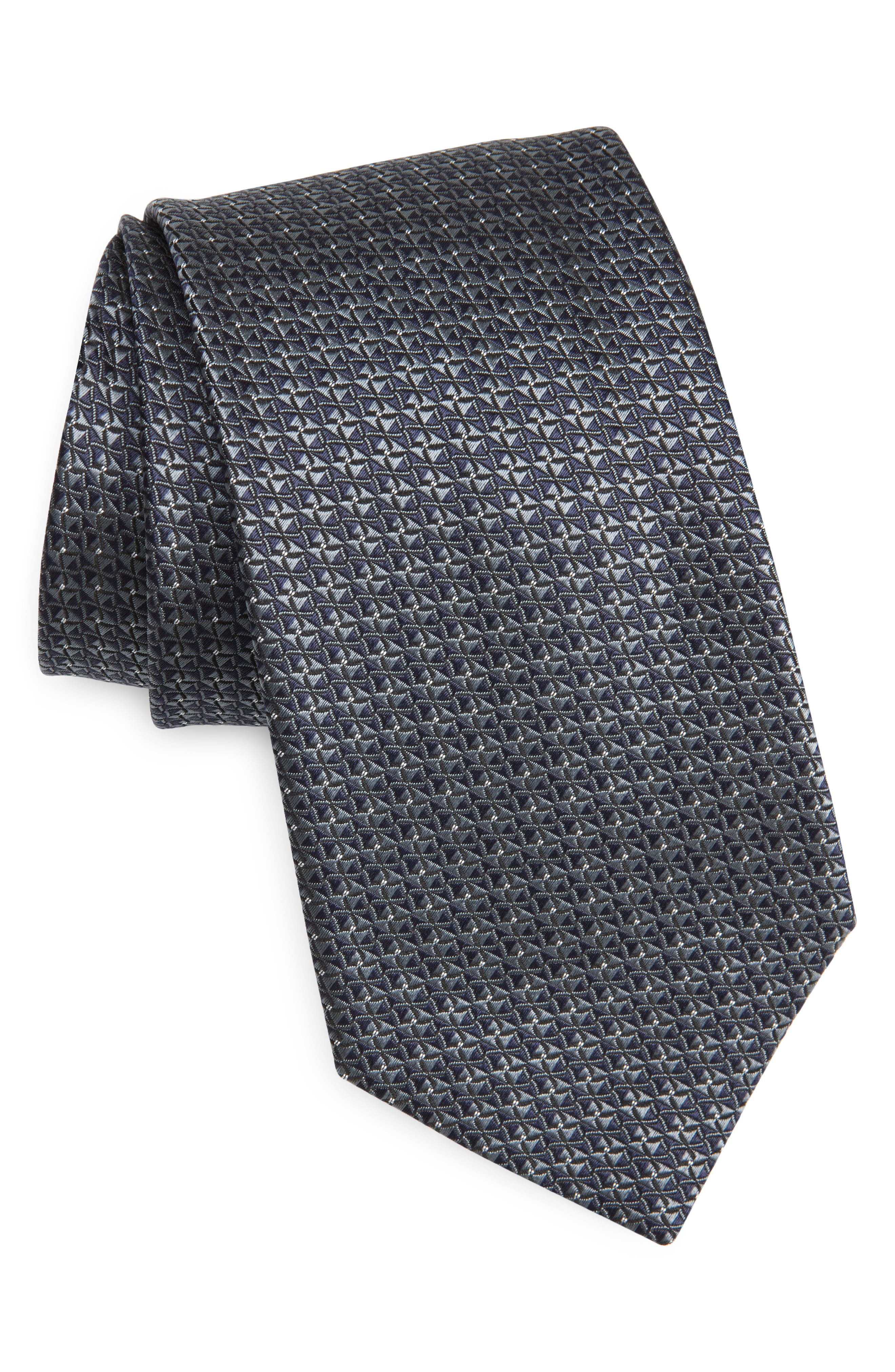 Canali Geometric Silk Tie | Nordstromrack