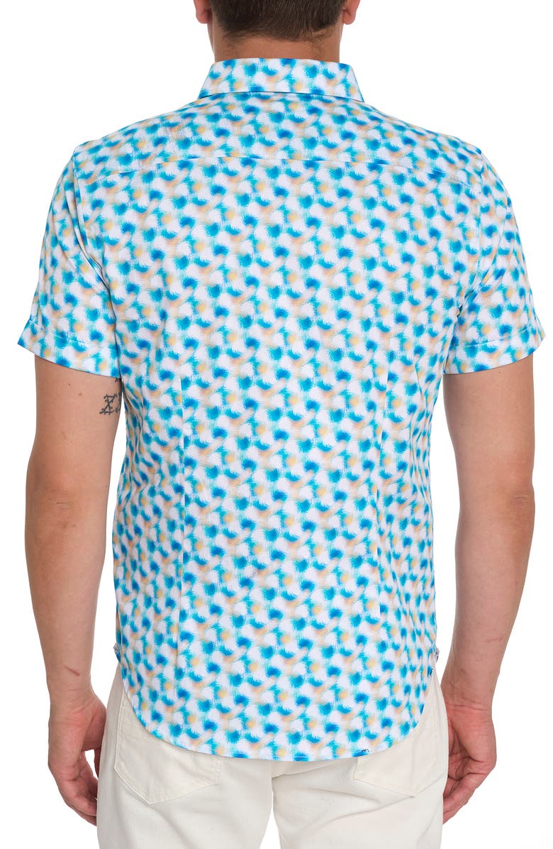 Robert Graham Hewlett Short Sleeve Button-Up Shirt | Nordstrom