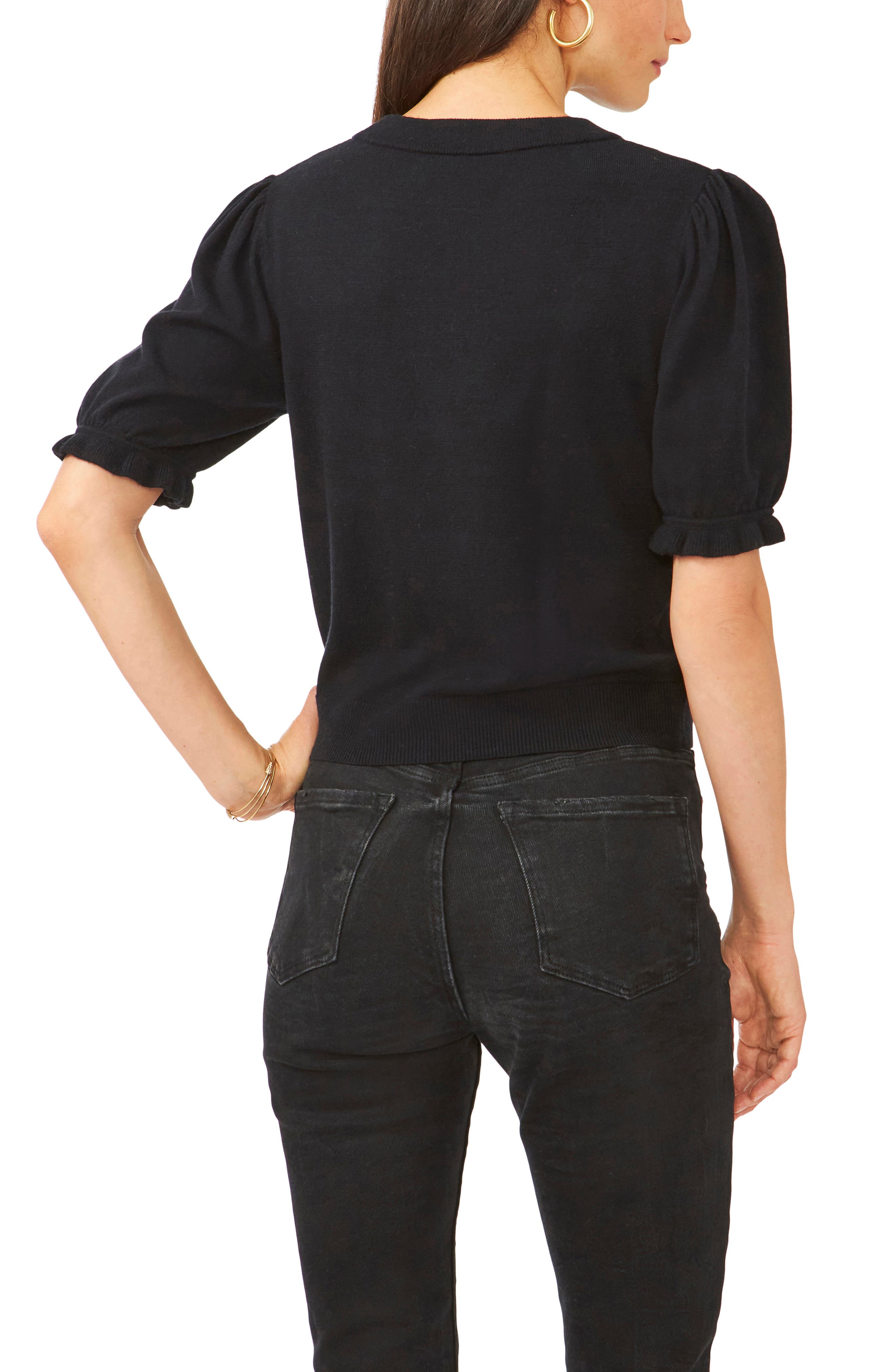 1.STATE Puff Sleeve Sweater | Nordstrom