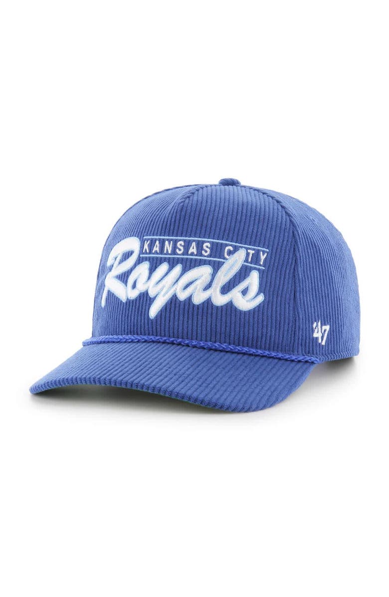 '47 Men's '47 Royal Kansas City Royals Corduroy Hitch Adjustable Hat ...