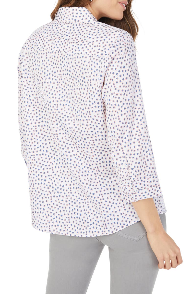 Foxcroft Ava Demure Dots Blouse | Nordstromrack