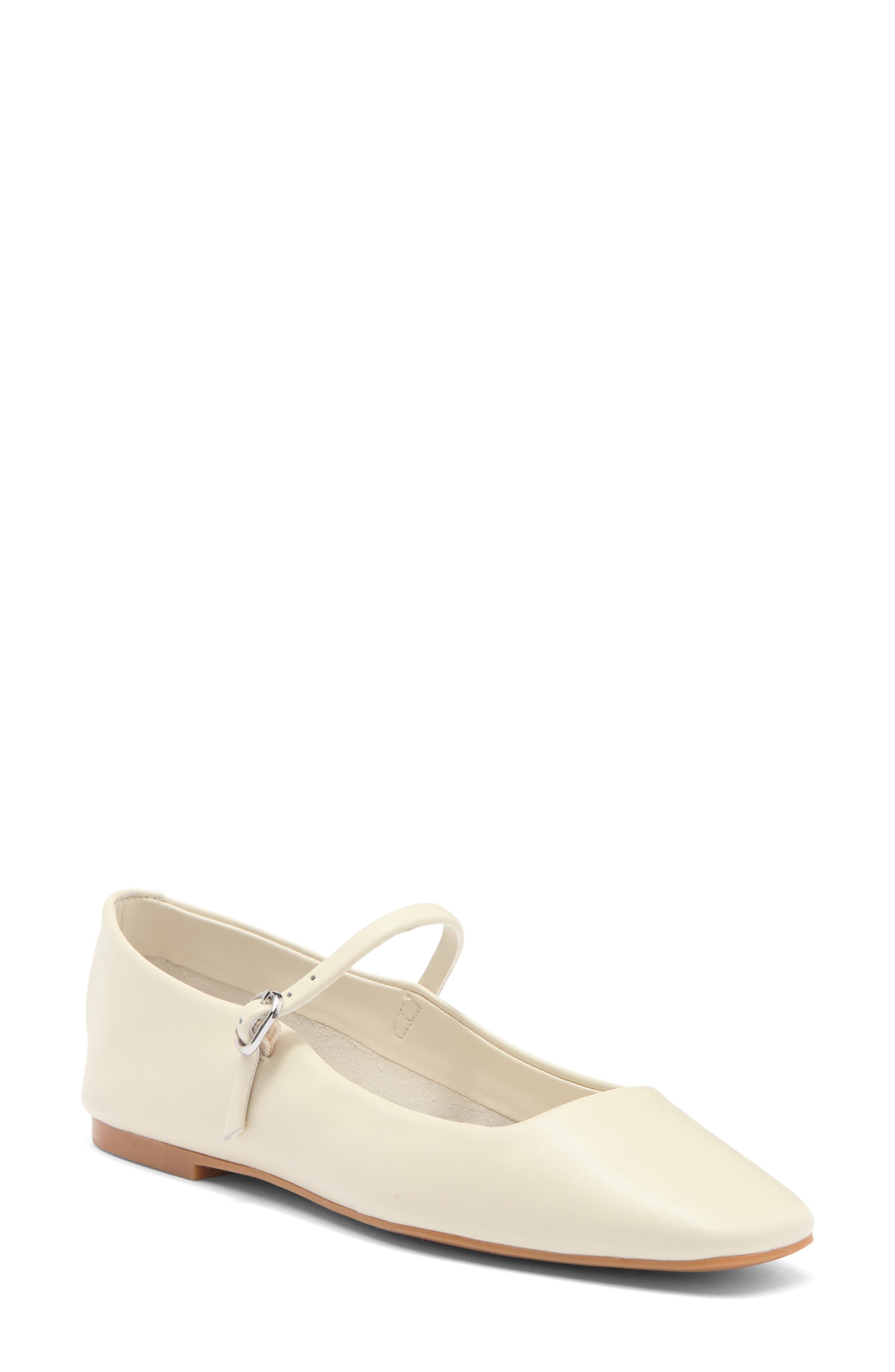 Steve Madden Marree Leather Mary Jane Flat (Women) | Nordstromrack