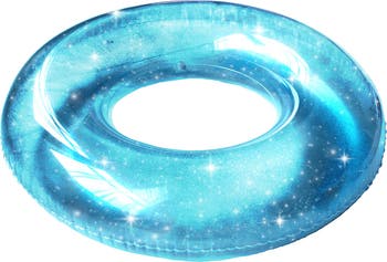 PLAYTEK TOYS Round Blue Glitter Pool Float | Nordstromrack