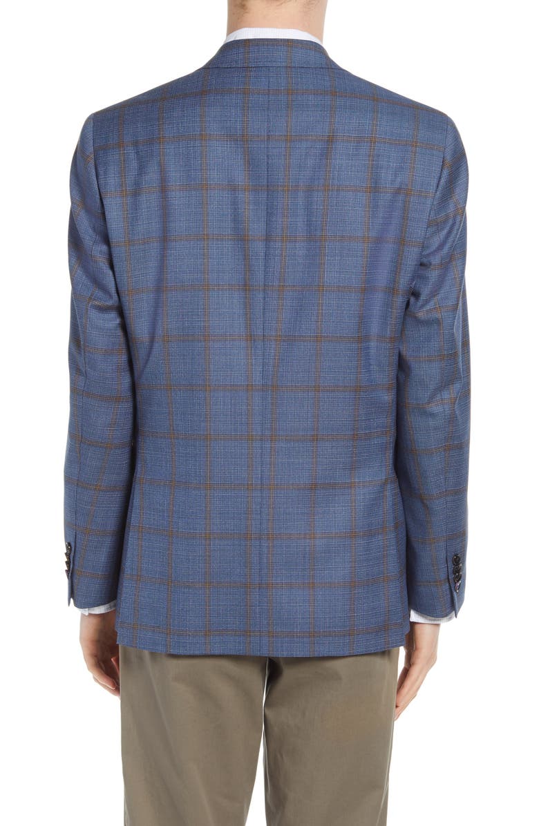 Ted Baker London Jay Trim Fit Windowpane Wool Sport Coat | Nordstromrack