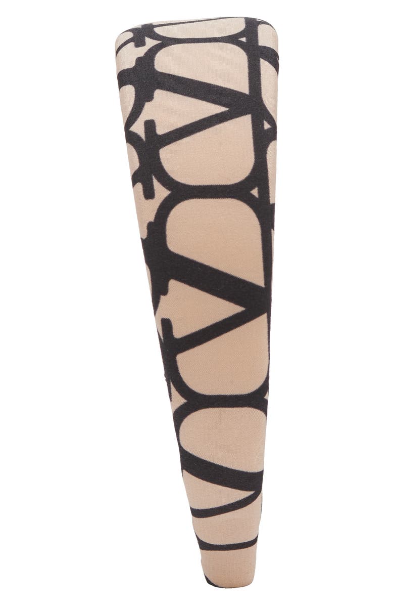 Valentino Garavani Icon VLOGO Padded Silk Headband | Nordstrom