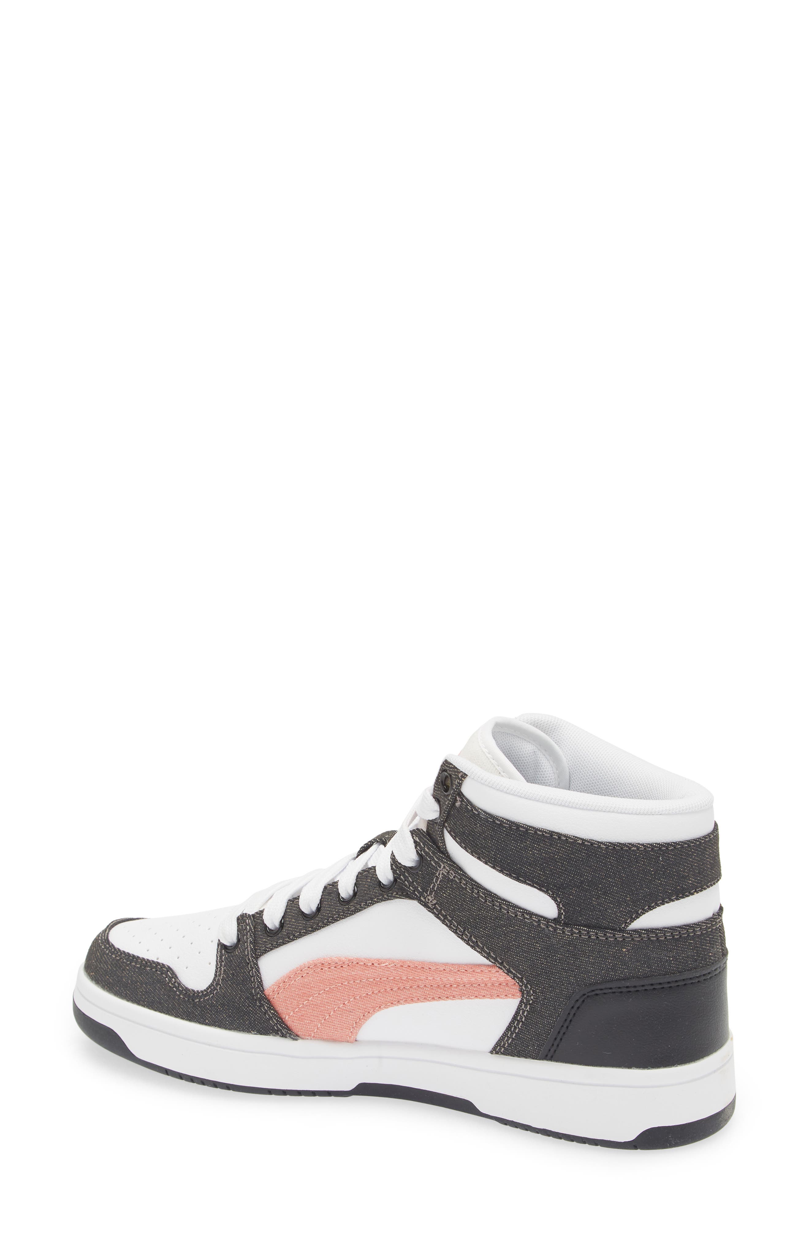 PUMA Rebound Layup Denim High Top Sneaker (Women) | Nordstromrack