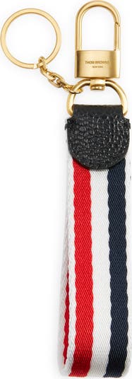 Thom Browne RWB Webbing Loop Key Ring | Nordstrom