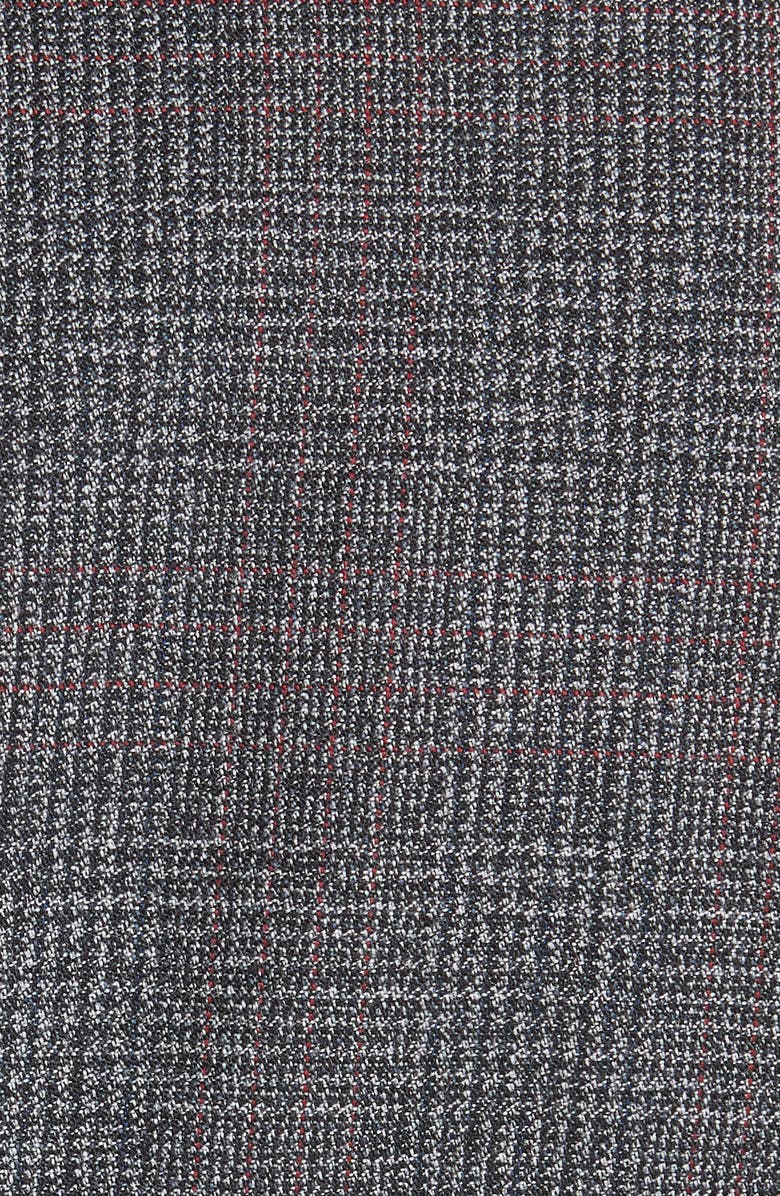 Calvin Klein Check Double Breasted Wool Blazer | Nordstromrack