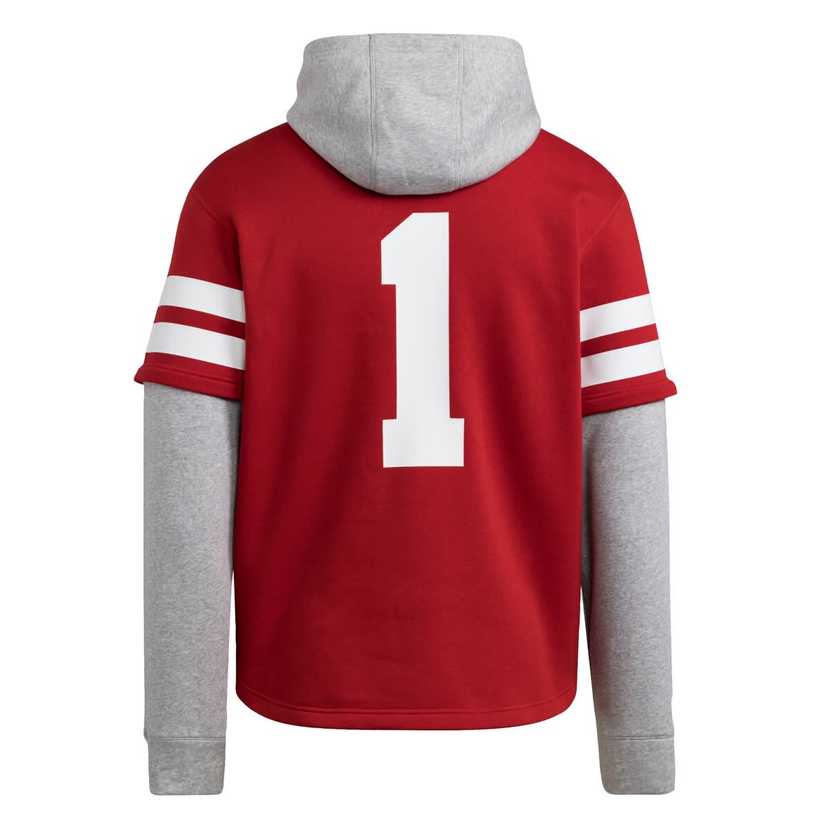 adidas Men's adidas Red Nebraska Huskers Jersey Pullover Hoodie | Nordstrom
