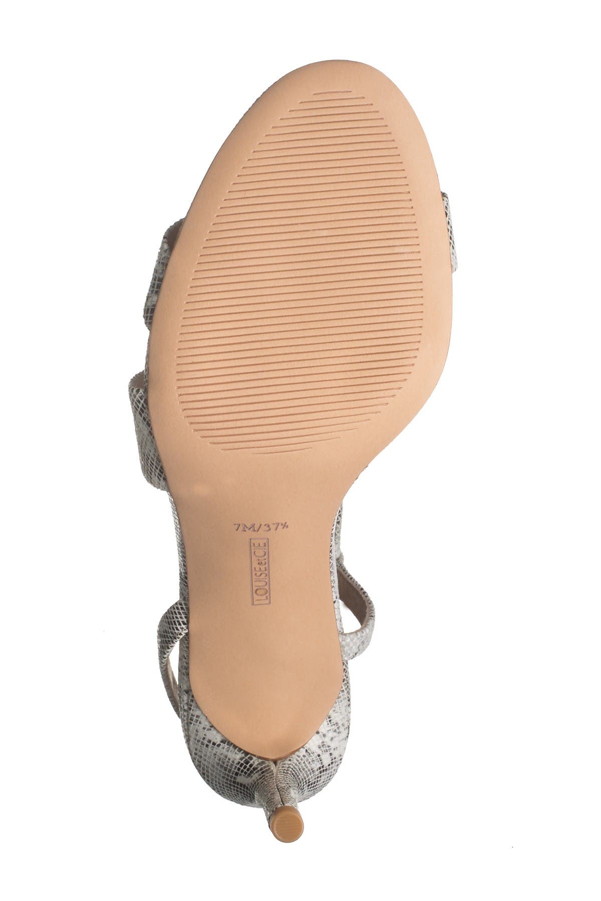 Louise et Cie Kass Lizard Embossed Stiletto Sandal (Women) | Nordstromrack