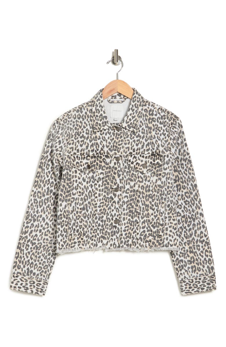 Thread & Supply Panthera Animal Print Denim Jacket | Nordstromrack