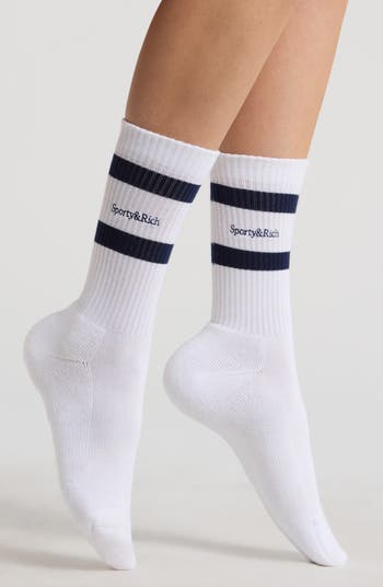 Sporty & Rich x Le Bristol Paris Faubourg Crew Socks | Nordstromrack