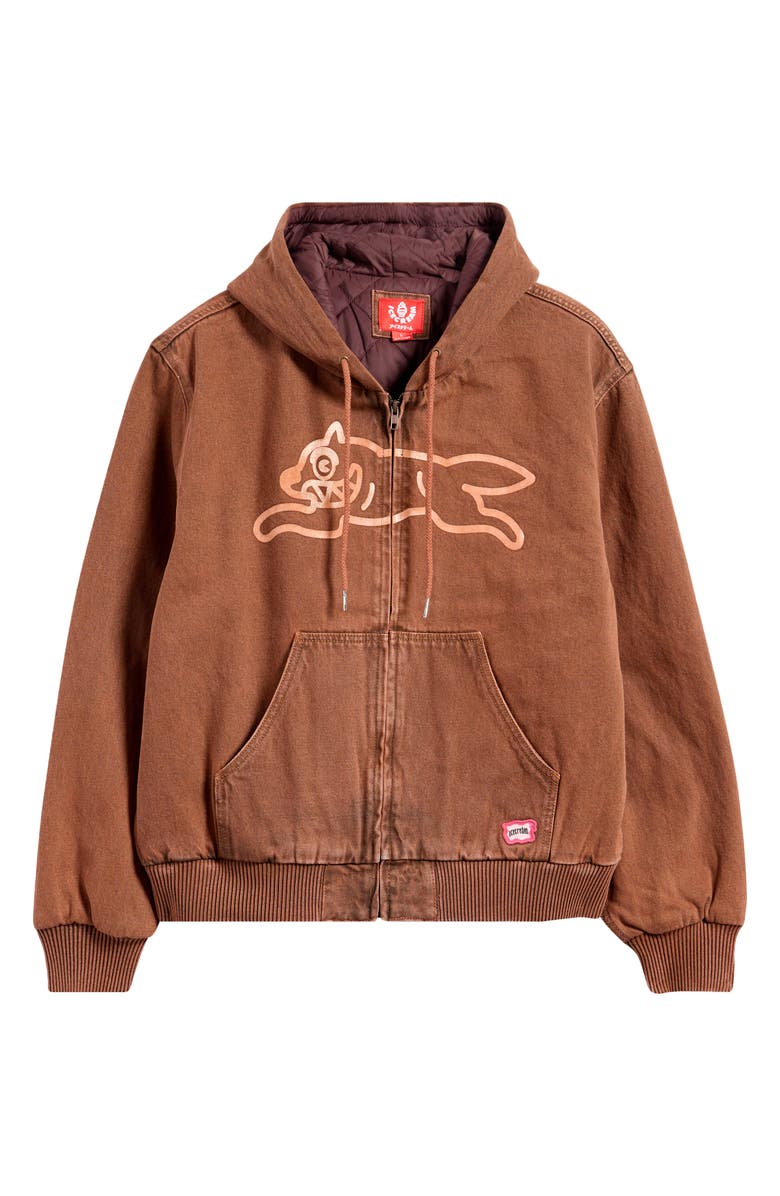 ICECREAM Brownie Insulated Hooded Denim Jacket | Nordstromrack