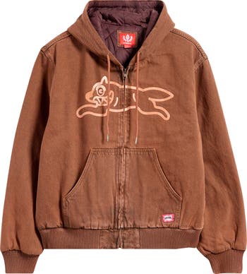 ICECREAM Brownie Insulated Hooded Denim Jacket | Nordstromrack