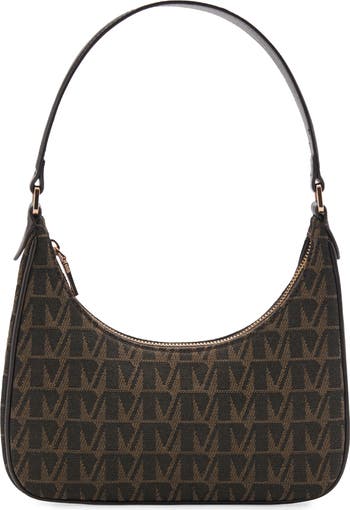 MANGO Logo Jacquard Shoulder Bag | Nordstrom