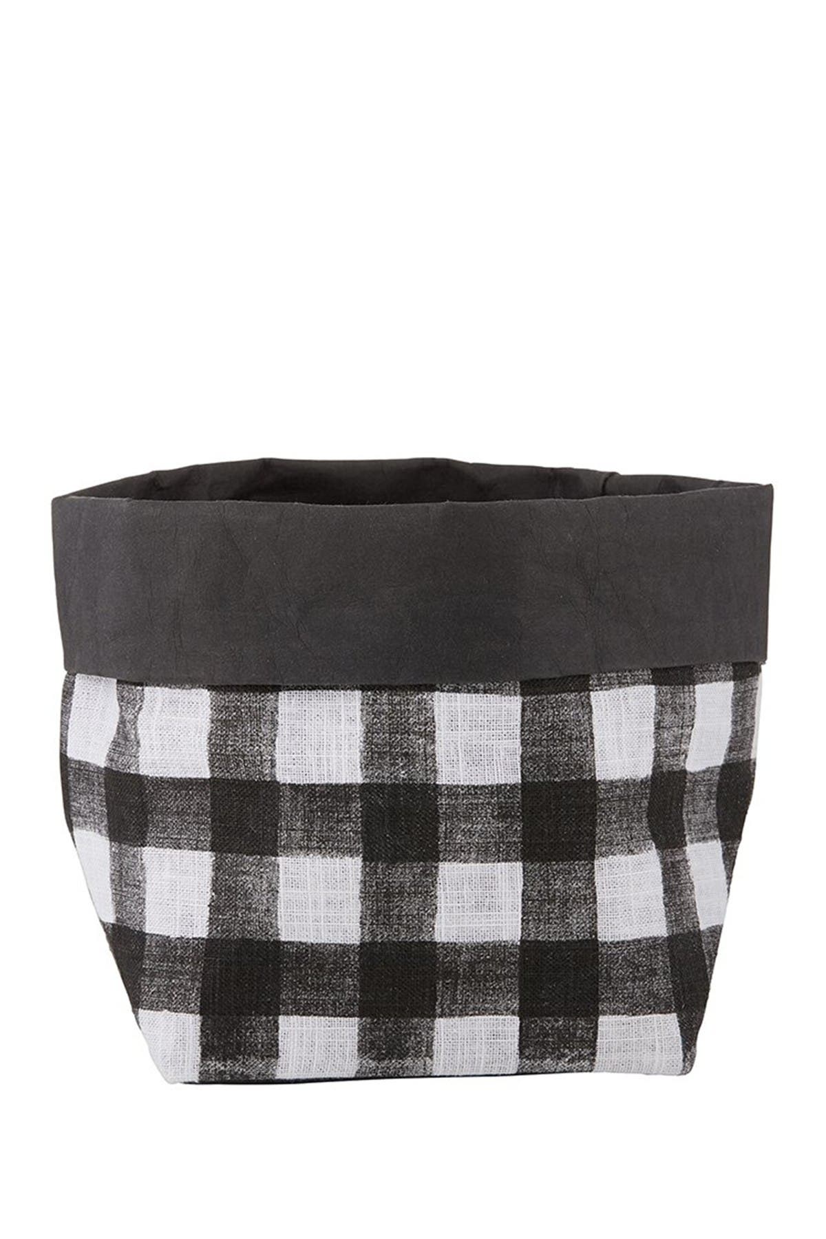 CREATIVE BRANDS Buffalo Check Washable Paper Sack - Medium | Nordstromrack
