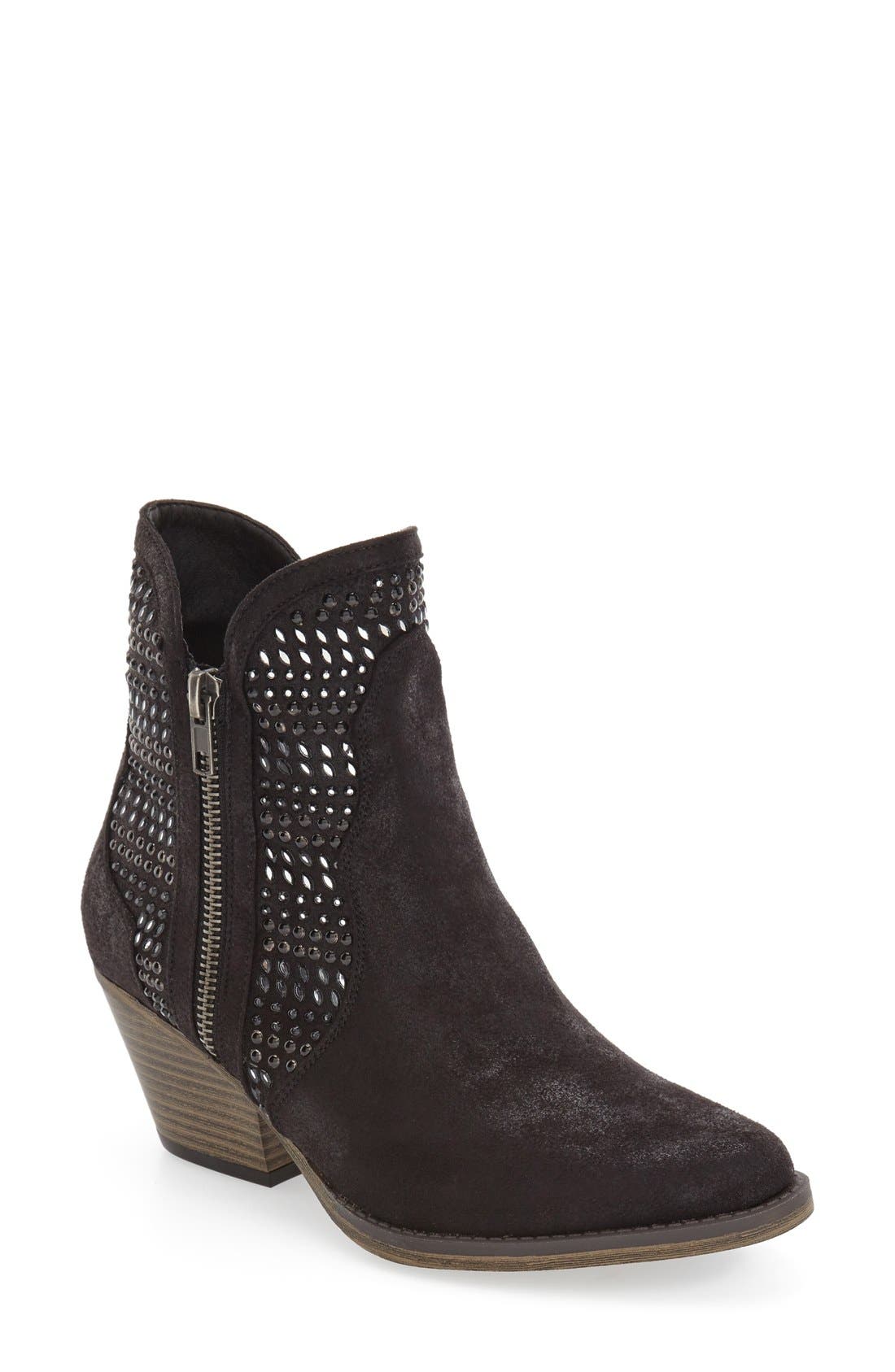 MIA 'Austin' Studded Western Bootie (Women) | Nordstrom