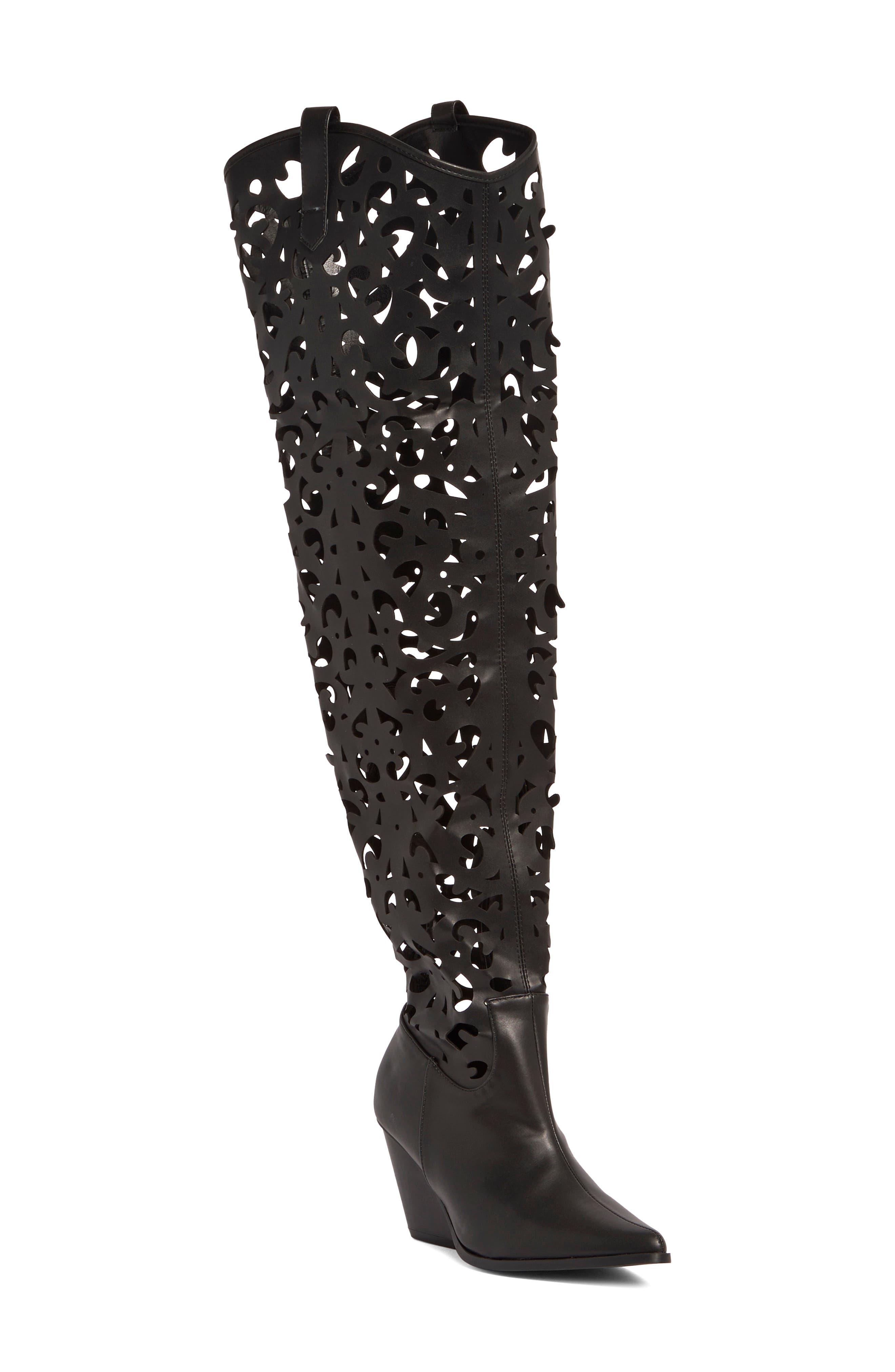 CAPE ROBBIN Stivale Cutout Boot (Women) | Nordstromrack
