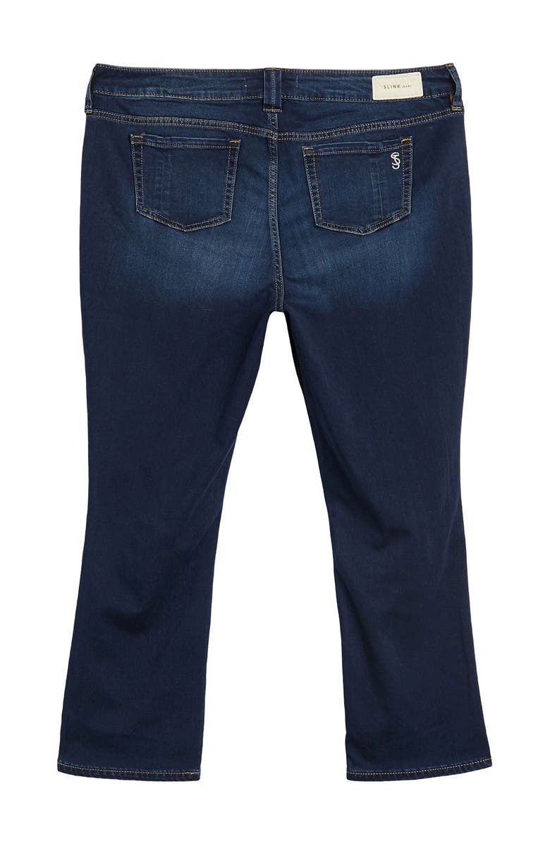 SLINK Jeans High Waist Stretch Ankle Crop Straight Jeans | Nordstromrack