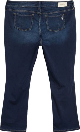 SLINK Jeans High Waist Stretch Ankle Crop Straight Jeans | Nordstromrack