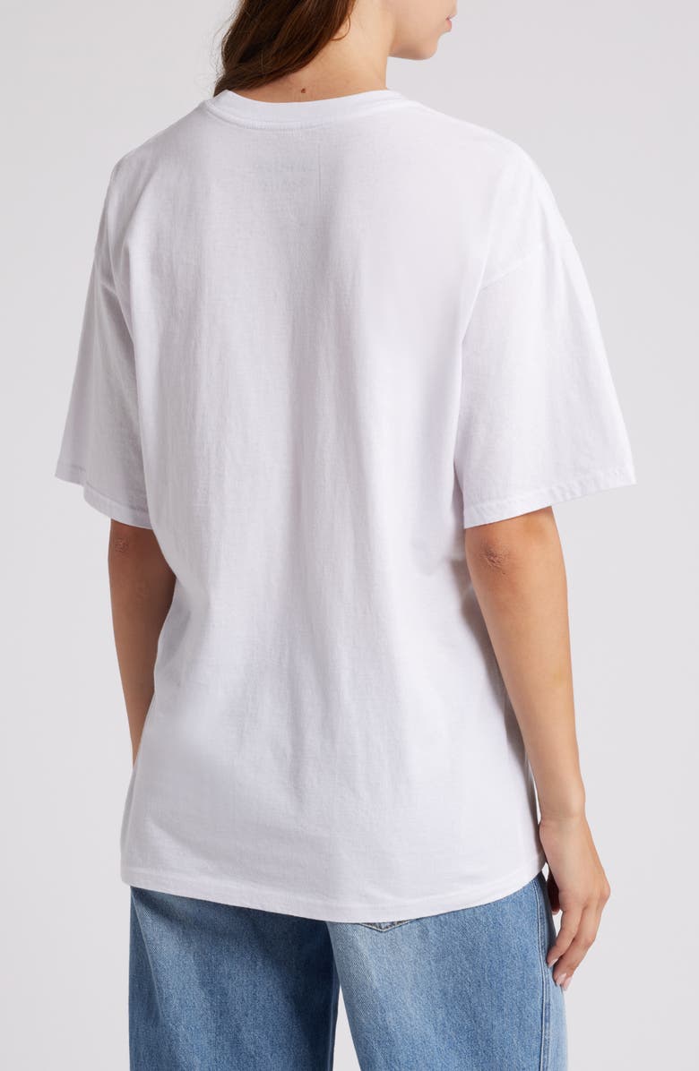 GOLDEN HOUR White Cat Roses Cotton Graphic T-Shirt | Nordstromrack