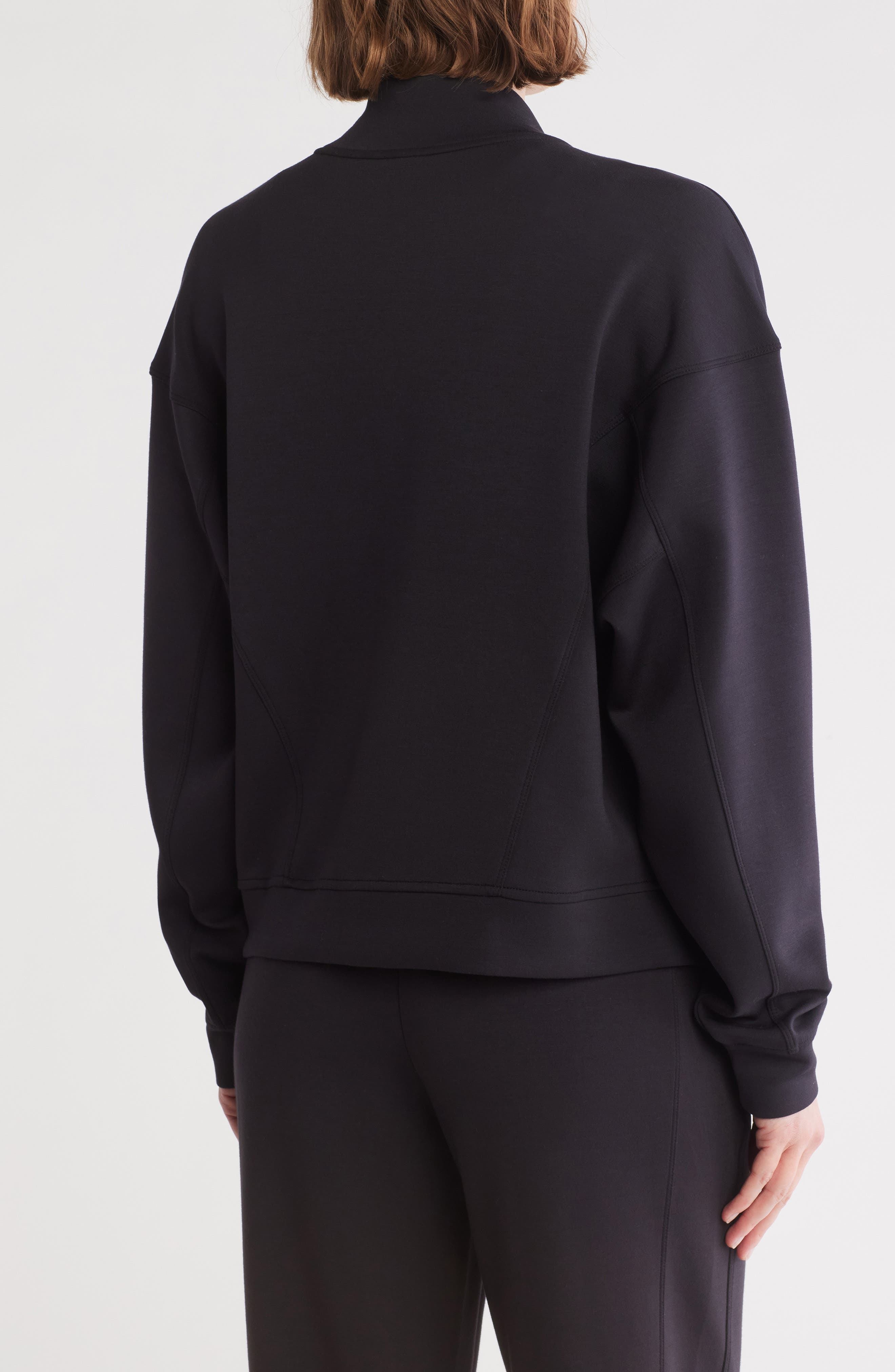 Z by Zella Whisper Scuba Knit Track Jacket | Nordstromrack