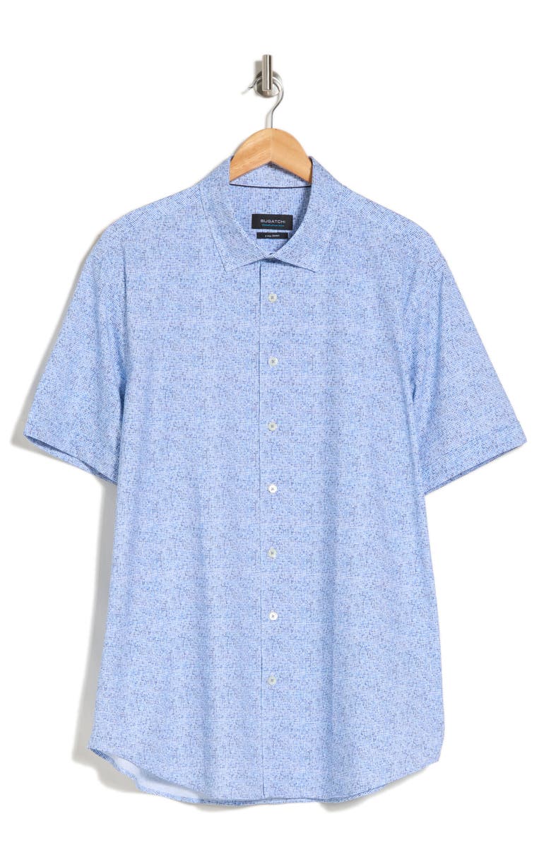Bugatchi Short Sleeve Woven Shirt | Nordstromrack