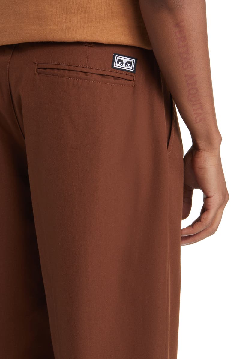 Obey Fubar Relaxed Fit Pleated Pants | Nordstromrack