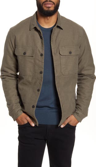 AllSaints Boldt Slim Fit Shirt Jacket | Nordstrom