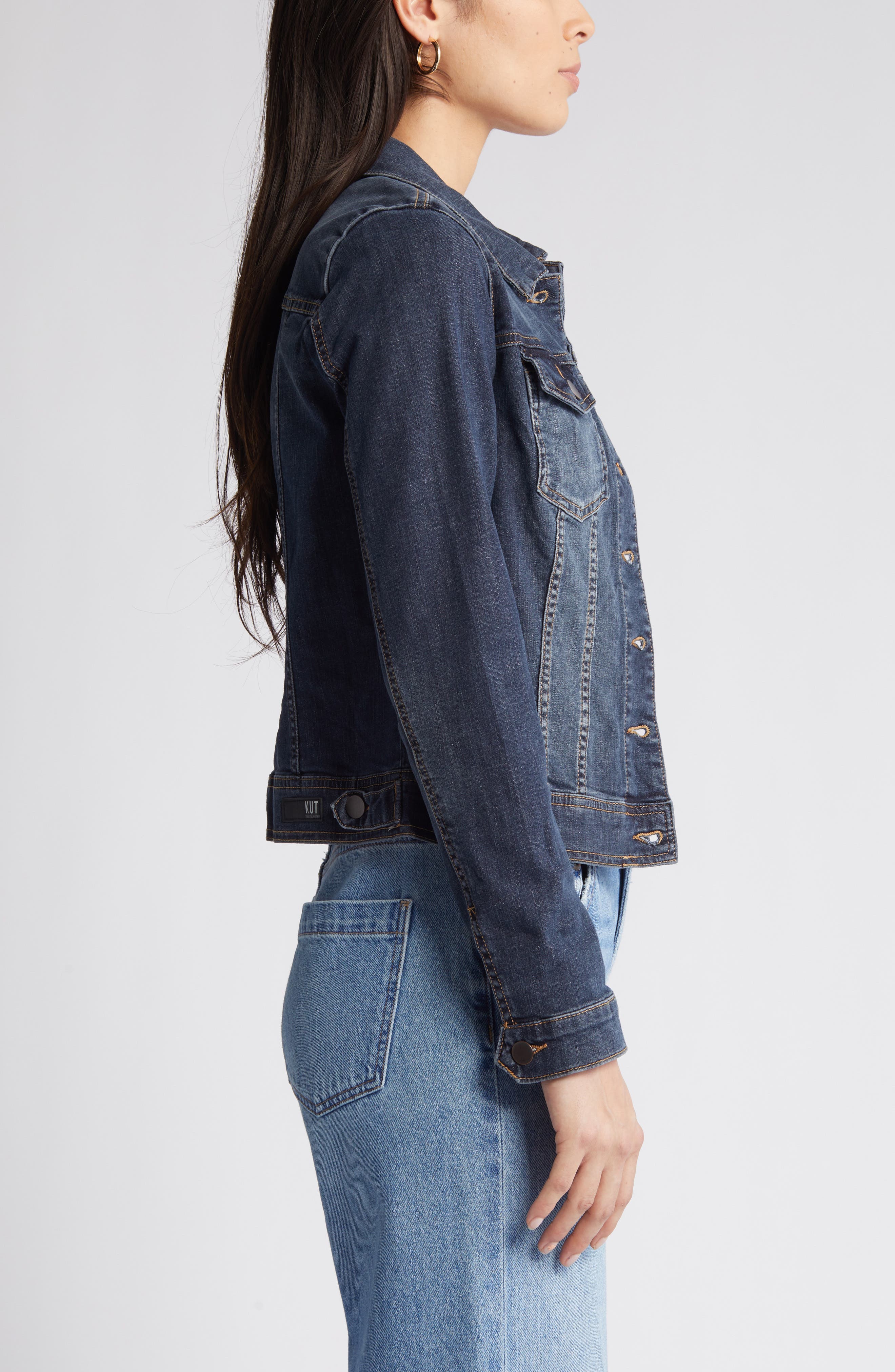 KUT from the Kloth Helena Denim Jacket | Nordstrom