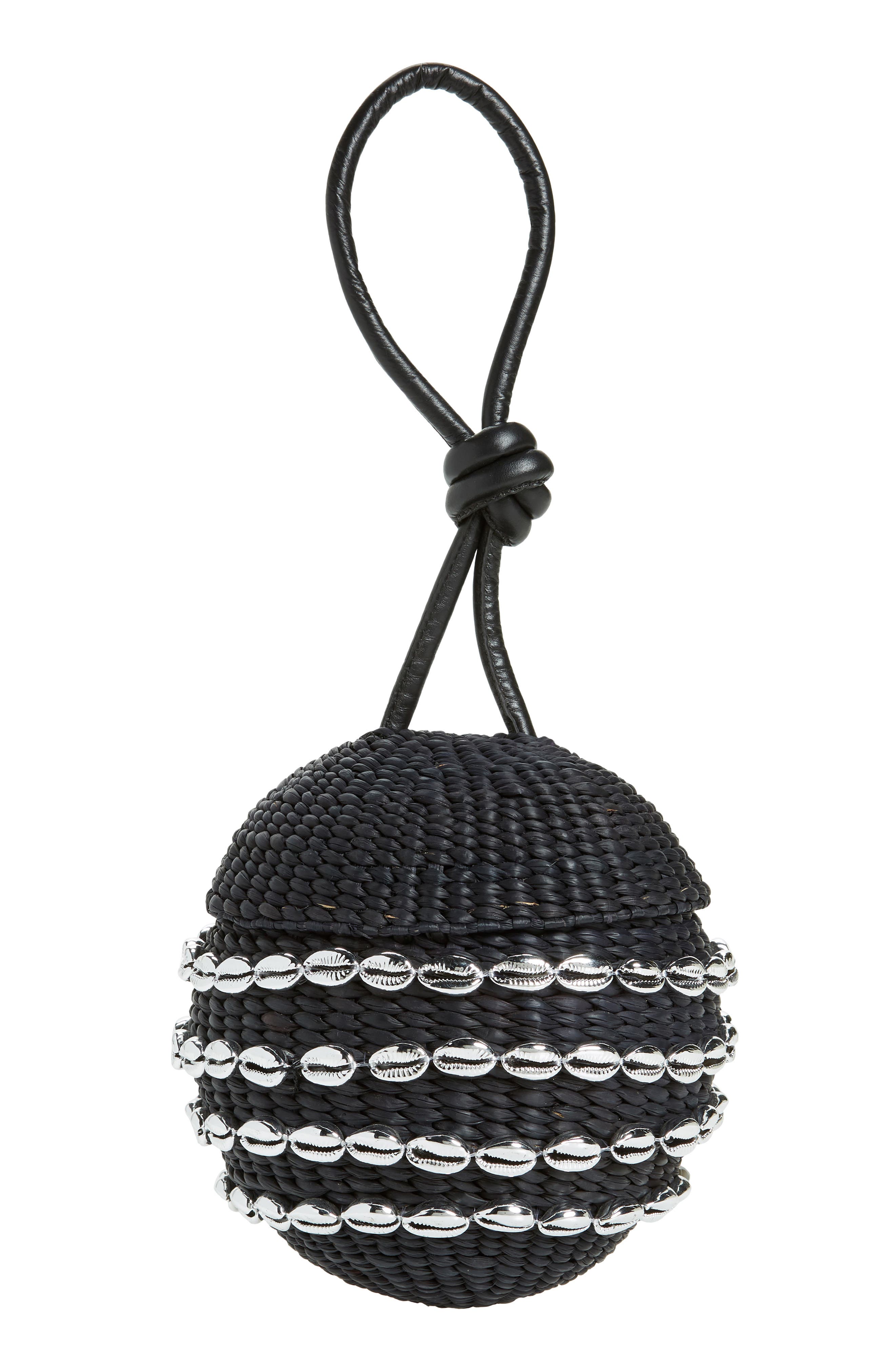 POOLSIDE Johnny Straw Wristlet | Nordstrom