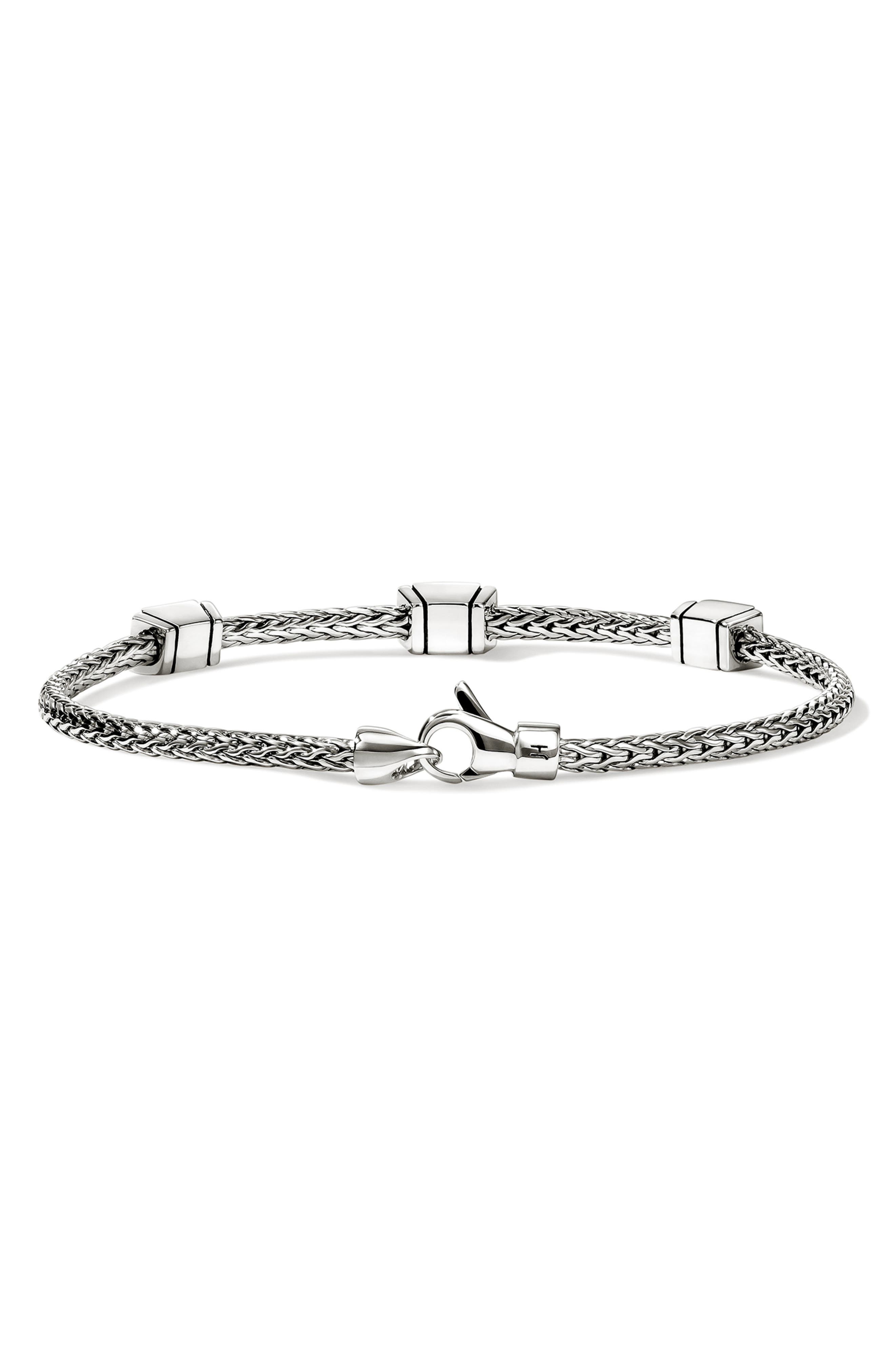 John Hardy Icon Stud Pavé Diamond Bracelet | Nordstrom