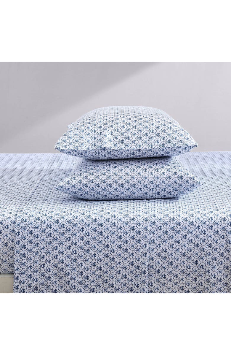 Laura Ashley Rosemarie 300 Thread Count 100% Cotton Sheet Set ...