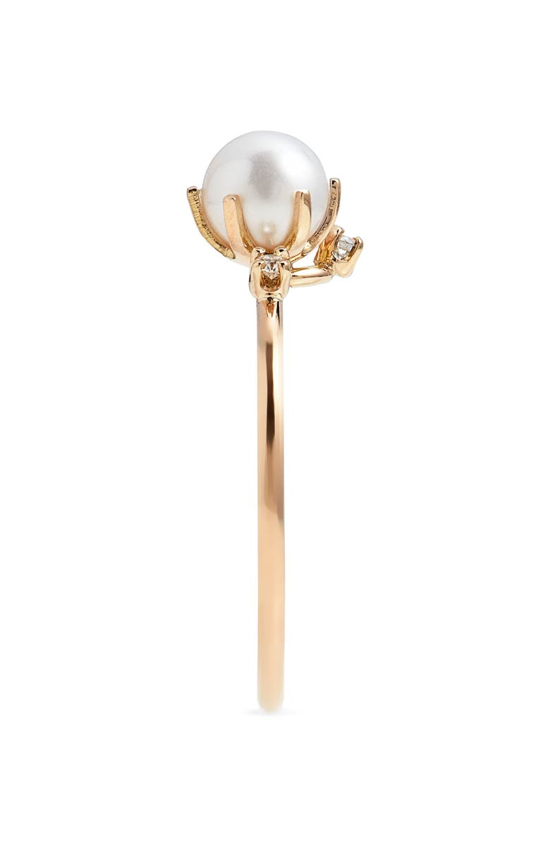 Poppy Finch Pearl & Diamond Cluster Ring | Nordstrom