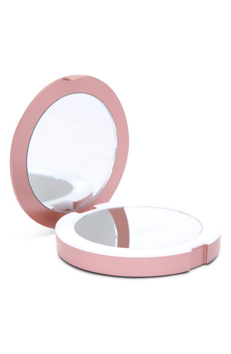 Impressions Vanity Co. ChargeUp™ LED Compact Mirror & USB Power Bank ...