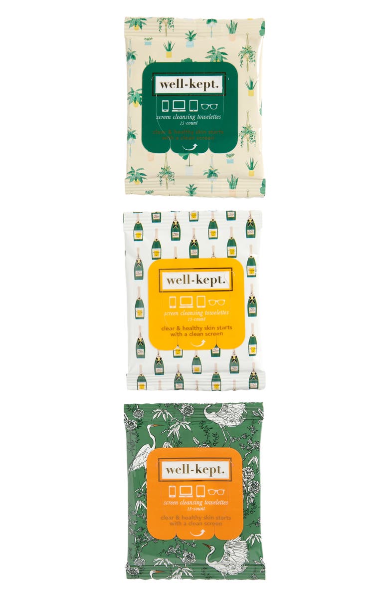 well-kept. 3-Pack Screen Cleaning Wipes | Nordstrom