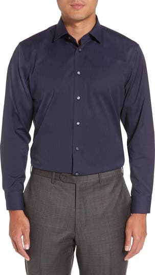 Calibrate Trim Fit Non-Iron Microdot Dress Shirt | Nordstrom